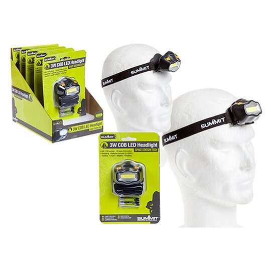 Summit Cob LED Head torch – The Army & Navy Stores